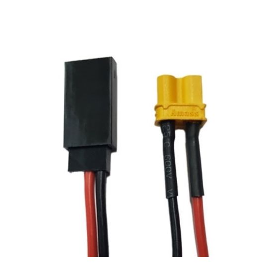 JR FEMALE TO XT30 MALE LEAD