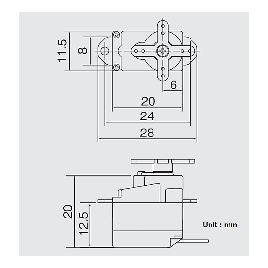 DS318 Digital Sub Micro Servo